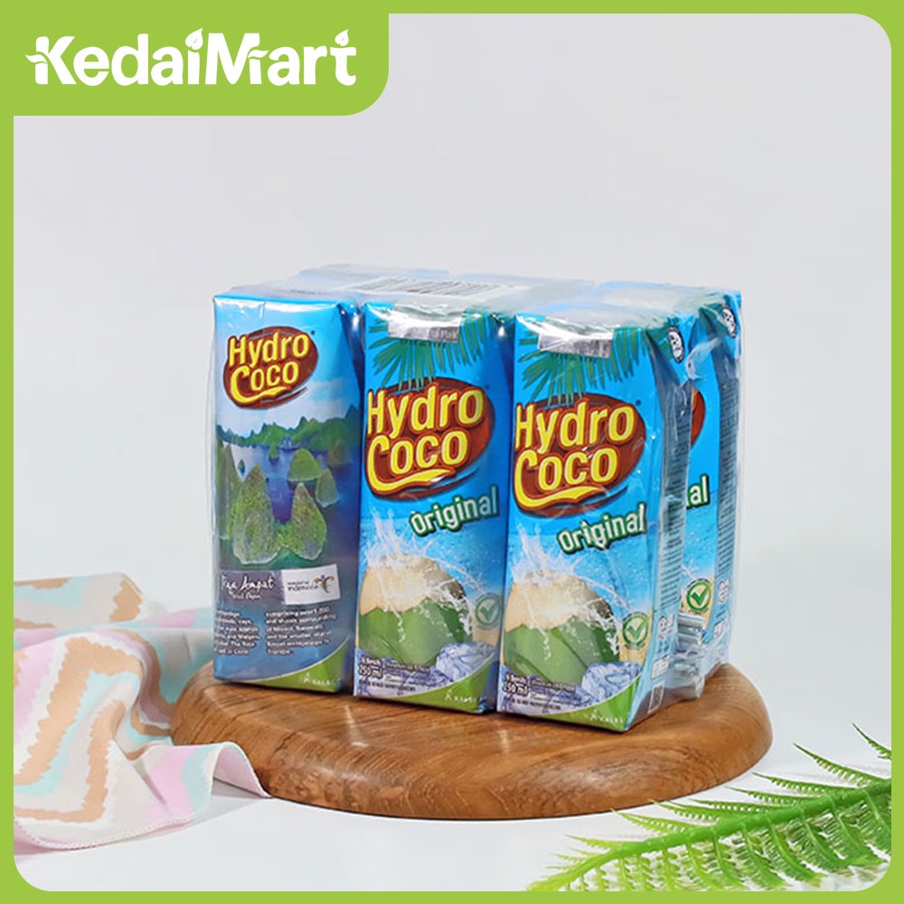 Jual Hydro Coco Minuman Original Isi 6 x 250 ml | Shopee Indonesia