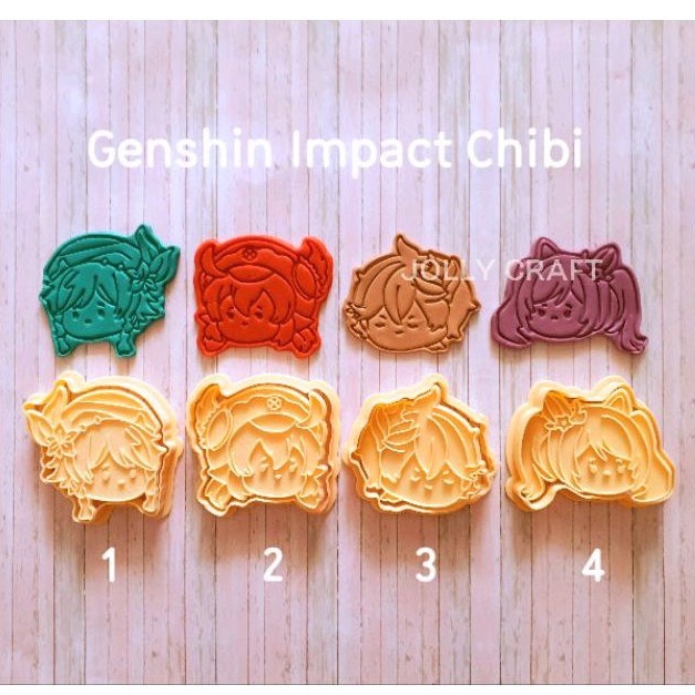 Jual Cookie cutter GENSHIN IMPACT CHIBI | Shopee Indonesia