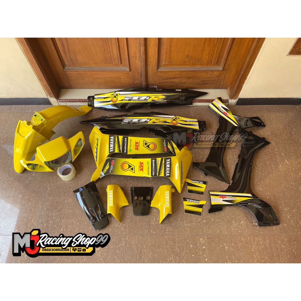 Jual Cover Body yamaha Fizr F1zr Petronas Kuning Full Set Halus Cover ...