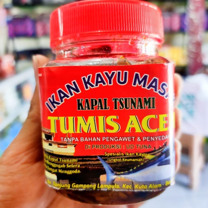 Jual Ikan Kayu Keumamah khas Aceh/ikan tumis instant khas Aceh | Shopee ...