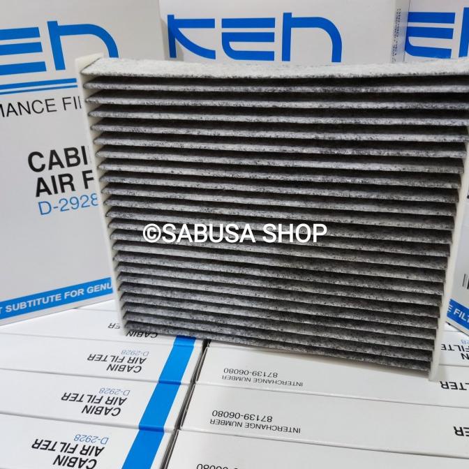 Jual KEN Filter Kabin AC Carbon Sienta Corolla Altis Fortuner Vios ...