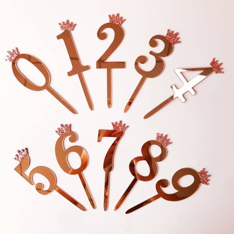 Jual Cake Topper Angka Hiasan kue Ulang Tahun | Shopee Indonesia