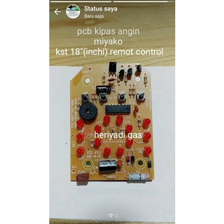 Jual pcb kipas angin miyako kst 18" RC | Shopee Indonesia