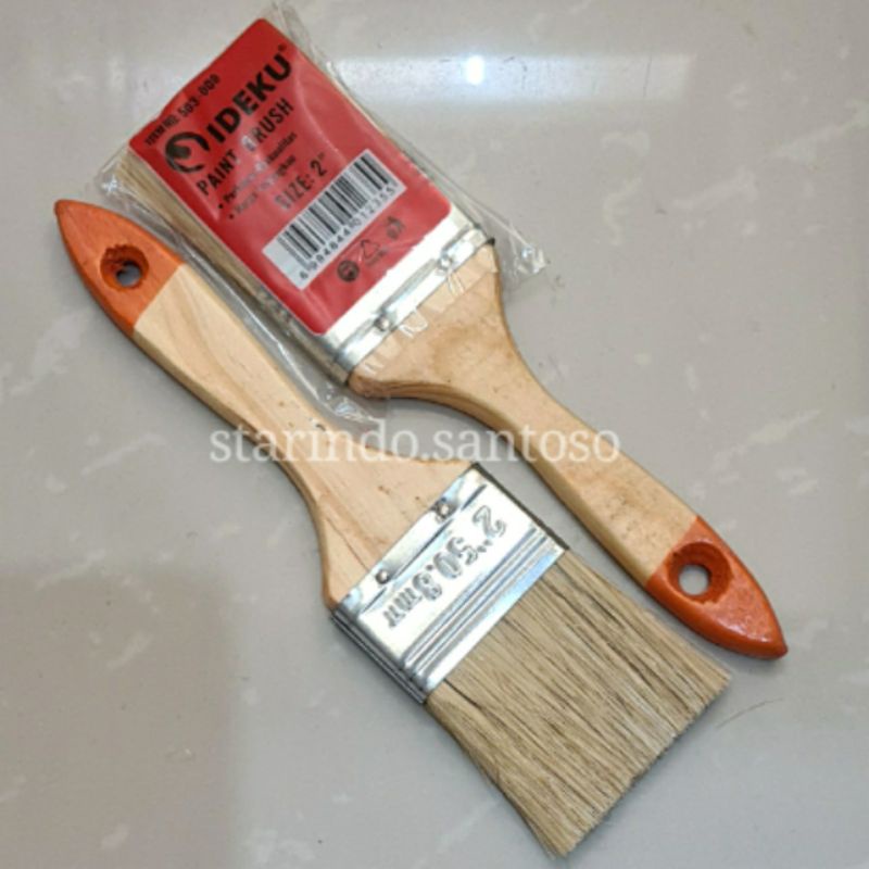 Jual Kuas cat ukuran kecil 1 1,5 3/4 2 2,5 inch dinding cairan tembok ...