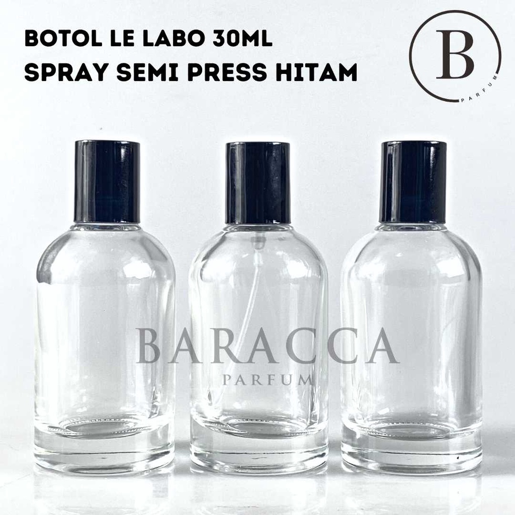 Jual Botol Parfum Le Labo 30ML Semi Press Hitam - Botol Parfum Kosong ...