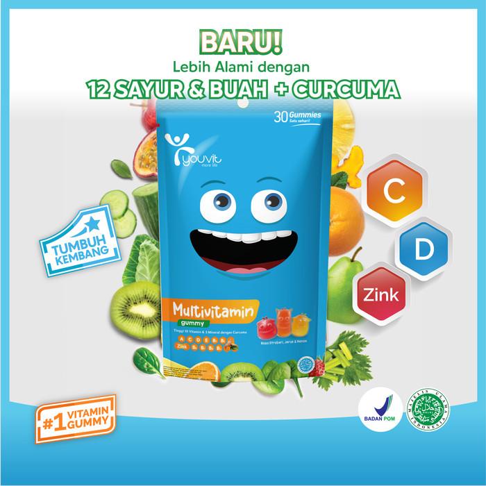Jual YOUVIT MULTIVITAMIN ANAK DAN OMEGA-3 ANAK 1 POUCH | Shopee Indonesia