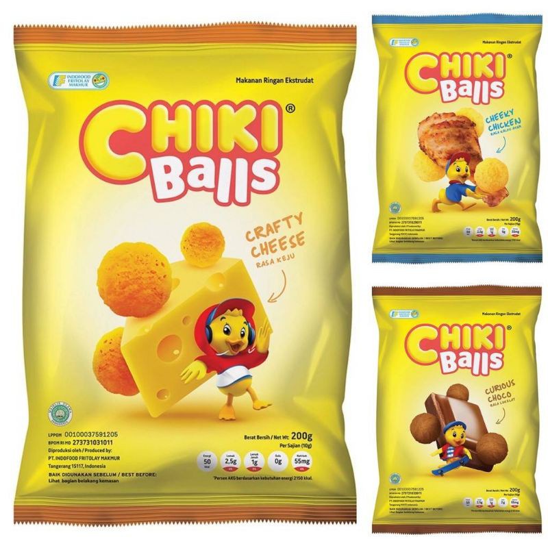 Jual CHIKI BALLS SNACK 200G/centraltrenggalek | Shopee Indonesia