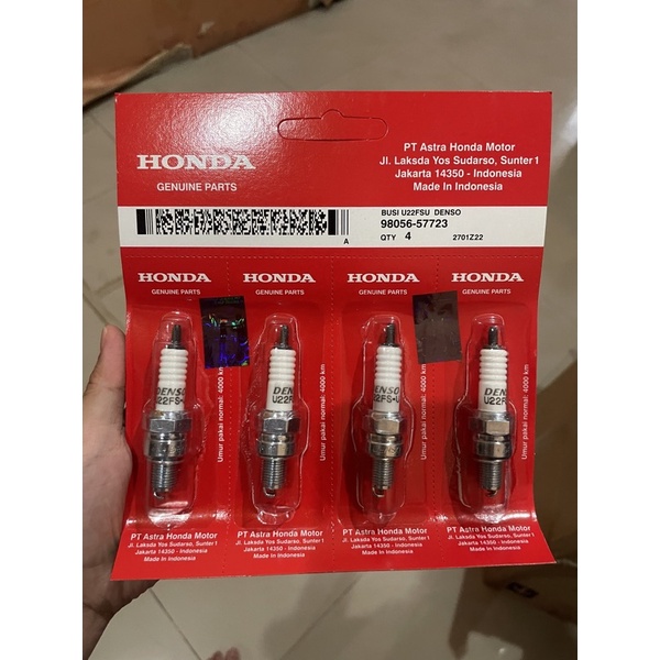 Jual Busi Denso ORI U22 U22FSU Grand Supra Fit X Revo Mio Soul Vega R ...