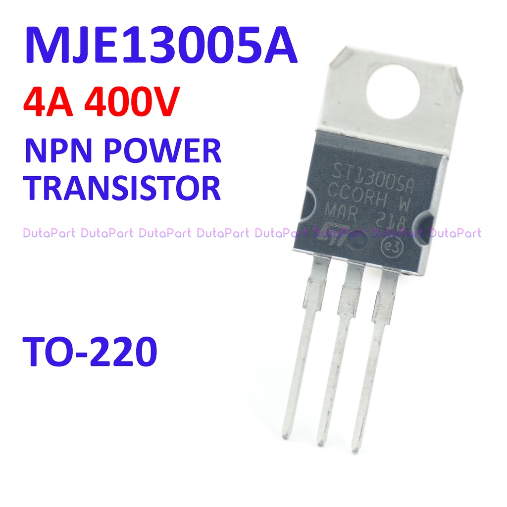 Jual MJE13005A MJE13005 4A 400V MJE 13005 13005A NPN Power Transistor ...