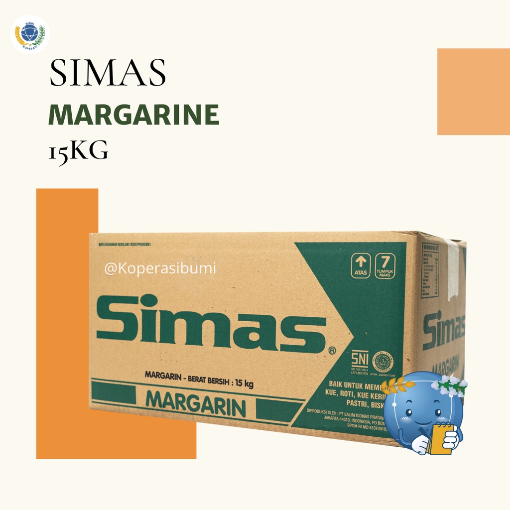 Jual Margarin Simas Margarine Simas 15 Kg | Shopee Indonesia