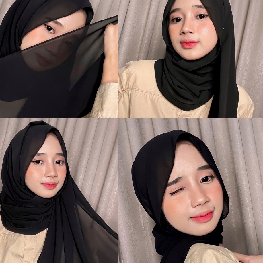 Jual Best Seller!! LAILE Savira shawl (Pashmina Ceruty Babydoll) | Shopee Indonesia