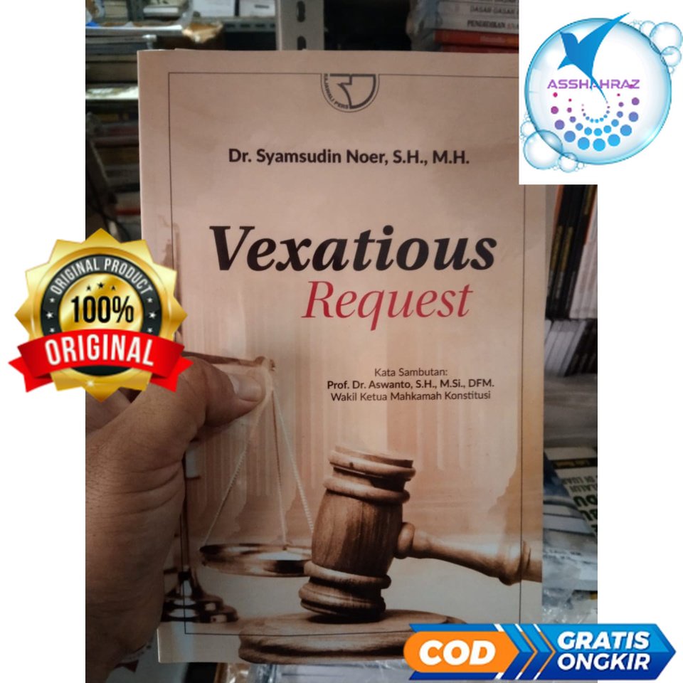 Jual VEXATIOUS REQUEST - Dr. Syamsudin Noer #RA | Shopee Indonesia