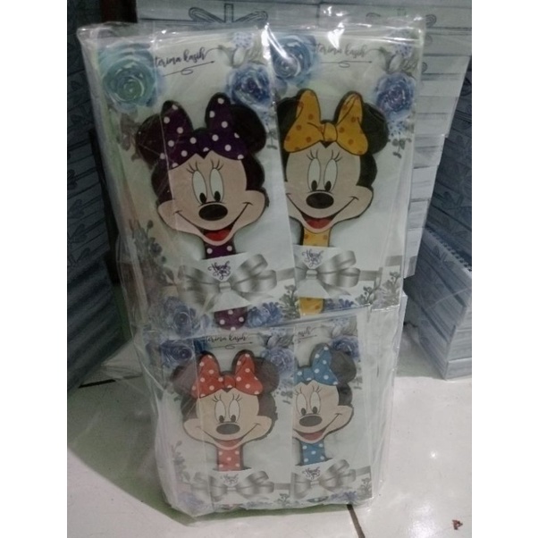 Jual isi 50 pcs souvenir pernikahan kaca karakter Mikey mouse kemasan ...