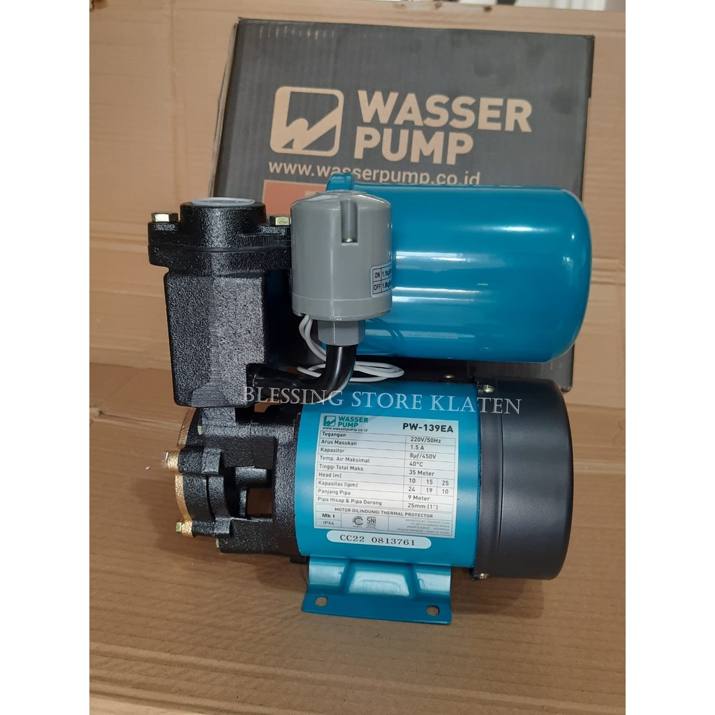 Jual WASER PUMP PW 139 EA / POMPA AIR WASSER PUMP / POMPA SUMUR DANGKAL ...
