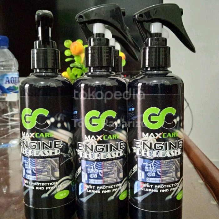 Jual PEMBERSIH MESIN GC Maxcare Engine Degreaser 250ml | Shopee Indonesia