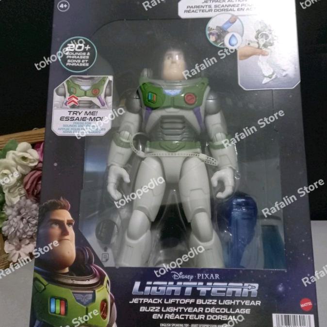 Jual Pixar Lightyear Jetpack Liftoff Buzz Lightyear - Mainan Action ...