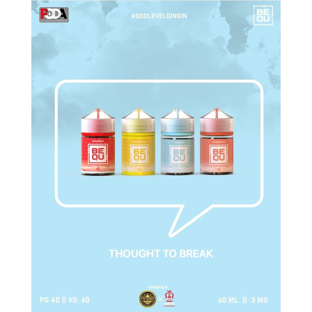 Jual Bequ by FVS Distribution x Rays Distribution 60ML | Shopee Indonesia