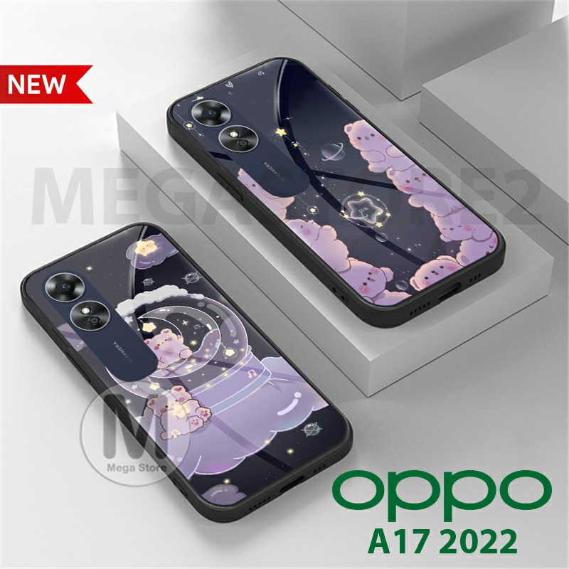 Jual OPPO A17 2022 [ MG-205 ] Softcase Kaca OPPO A17 2022 Case Hp OPPO ...
