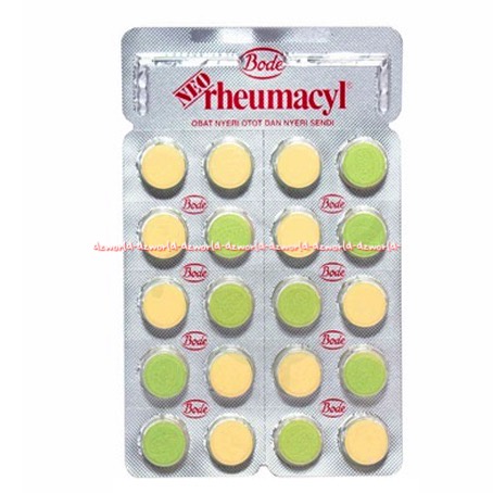 Jual Neo Rheumacyl Obat Nyeri Otot Nyeri Sendi 20tablet Bode Obat Pegal ...