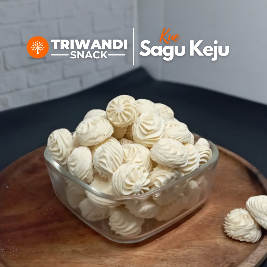 Jual Kue Sagu Keju kemasan 100 - 250 gr TRIWANDI SNACK oleh oleh bandung | Shopee Indonesia
