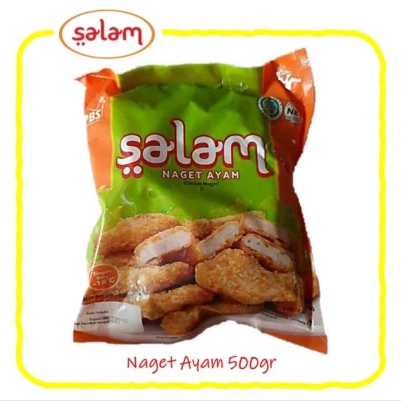 Jual Salam Nugget Ayam 500Gr ⁣⁣⁣ | Shopee Indonesia