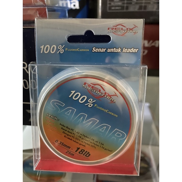 Jual Leader Samar 100% Flurocarbon Relix Nusantara | Shopee Indonesia