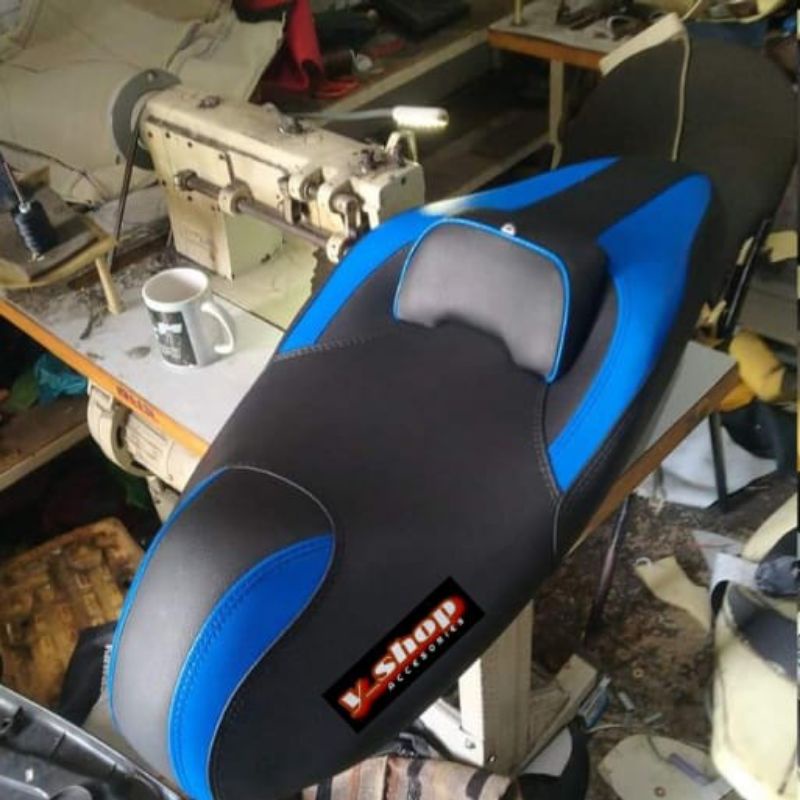 Jual Custom Jok Motor Lexi Standar S ABS Modif Terbaru Kulit MBtech Ori ...