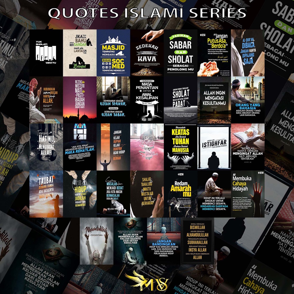 Jual POSTER DINGDING AESTHETIC / POSTER QUOTES ISLAMI / MOTIVASI ...