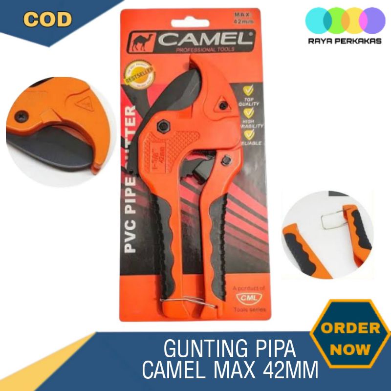 Jual Gunting Tang Potong Pipa PVC Camel Super Tajam Real Pict | Shopee Indonesia