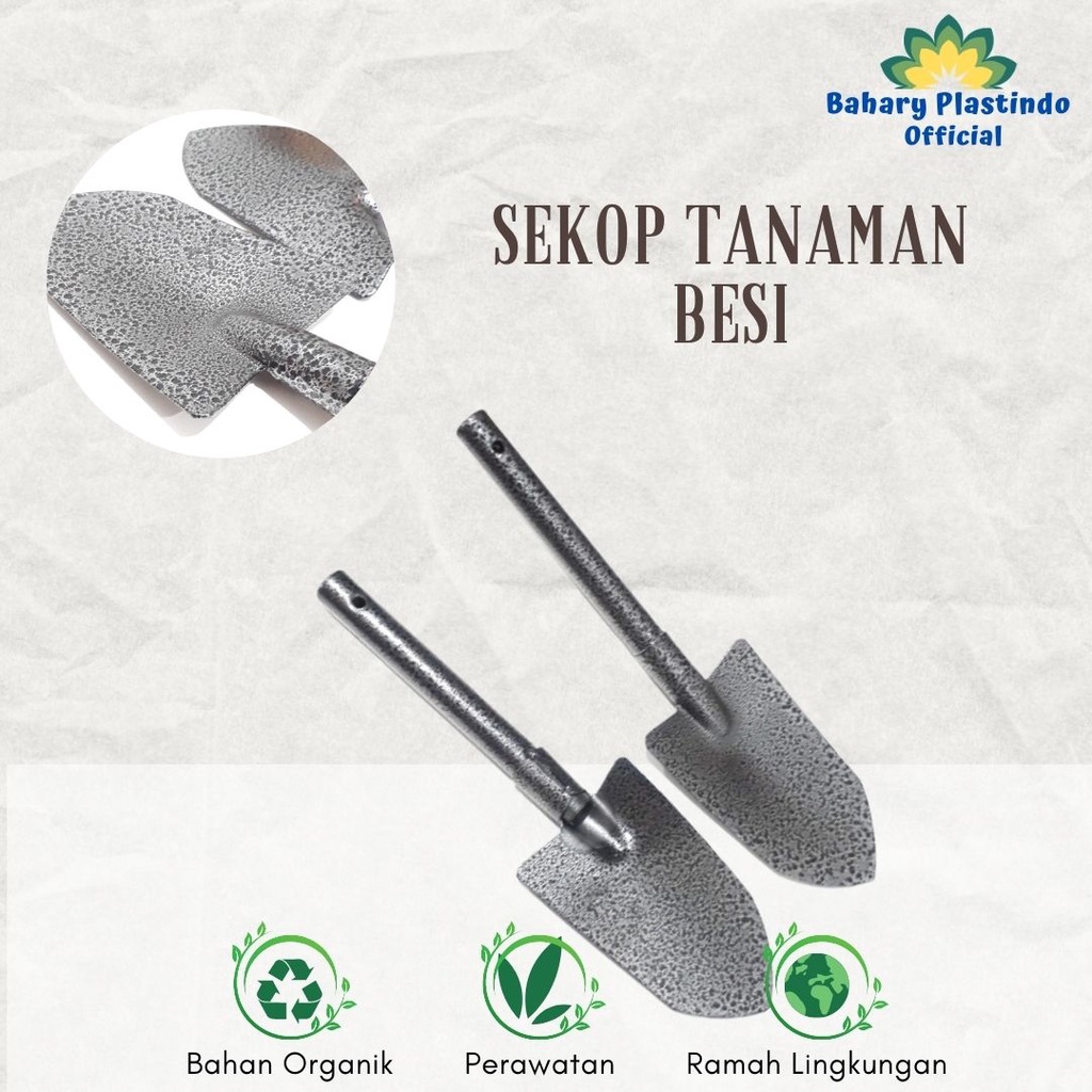 Jual Sekop Skop Taman - FULL BESI Peralatan Berkebun | Shopee Indonesia