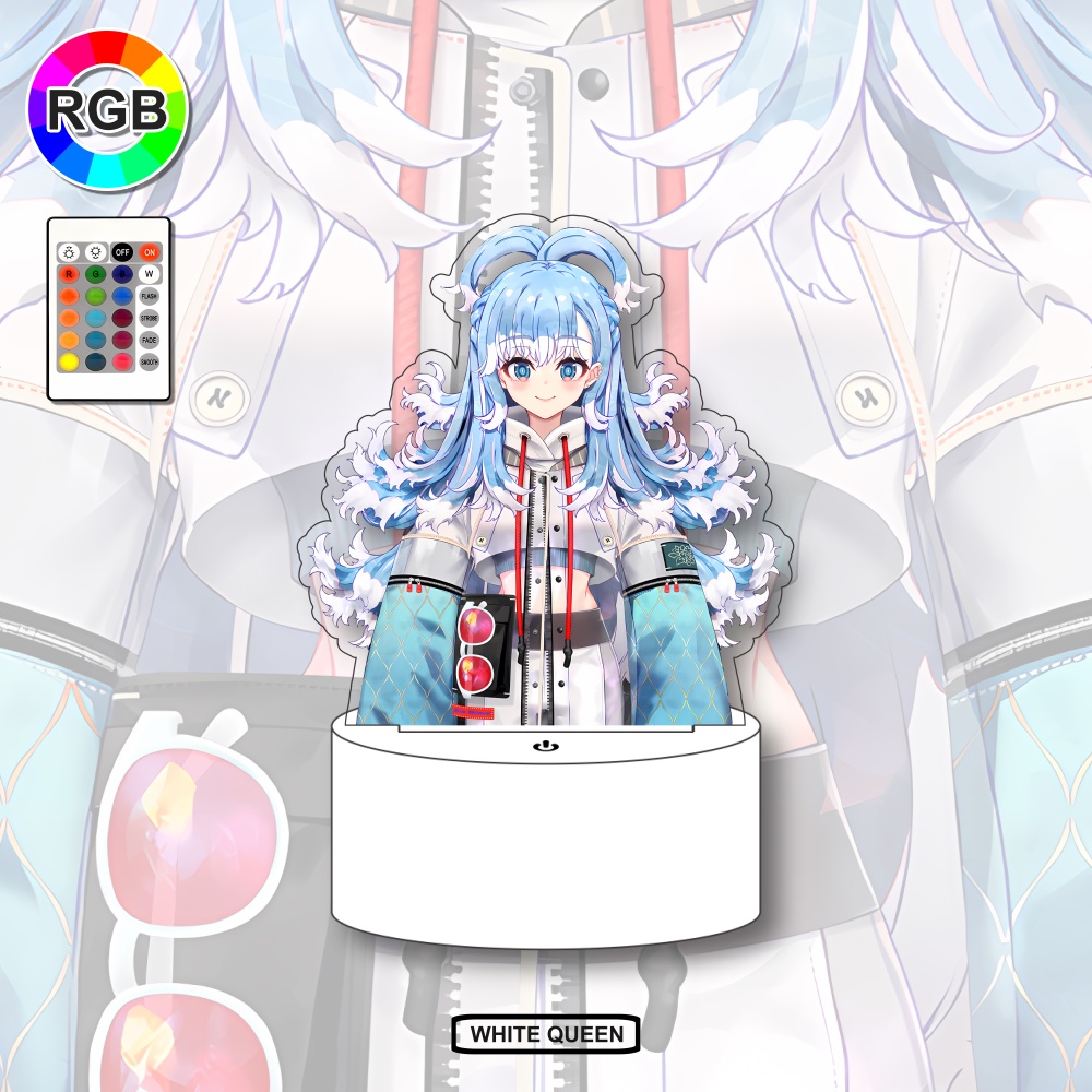 Jual Kobo Kanaeru lampu Hias led 3D RGB - lampu tidur acrlylic Hololive ...