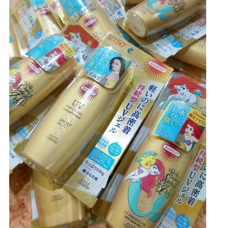 Jual Real produk--SUNCUT Perfect UV Protect Gel/Milk/Essence (Disney ...