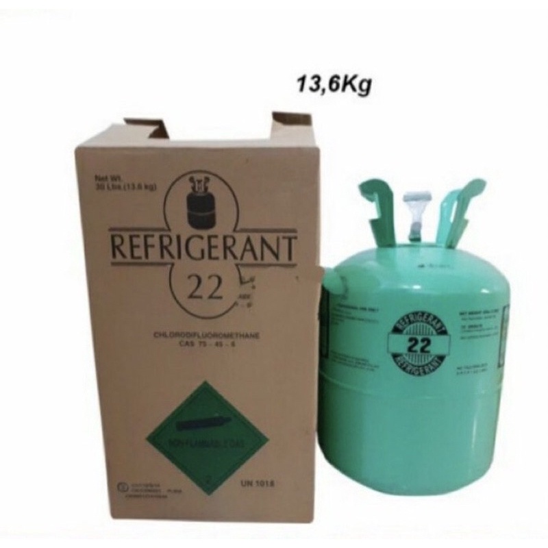 Jual Freon ac original type R22 refrigerant | Shopee Indonesia