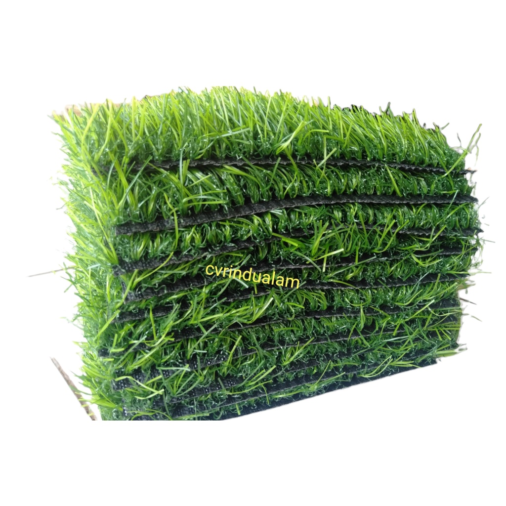 Jual PAKET 10 RUMPUT SINTETIS/KARPET RUMPUT SINTETIS UNTUK ALAS POT 40 ...