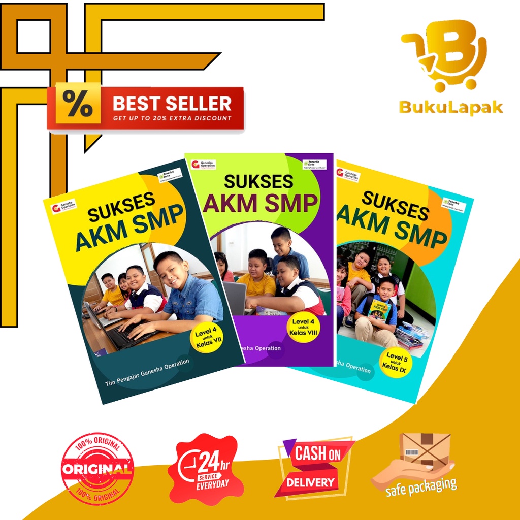 Jual Buku AKM SMP Kelas 7 8 9: Sukses AKM SMP Kelas 7 8 9, Buku SMP | Shopee Indonesia