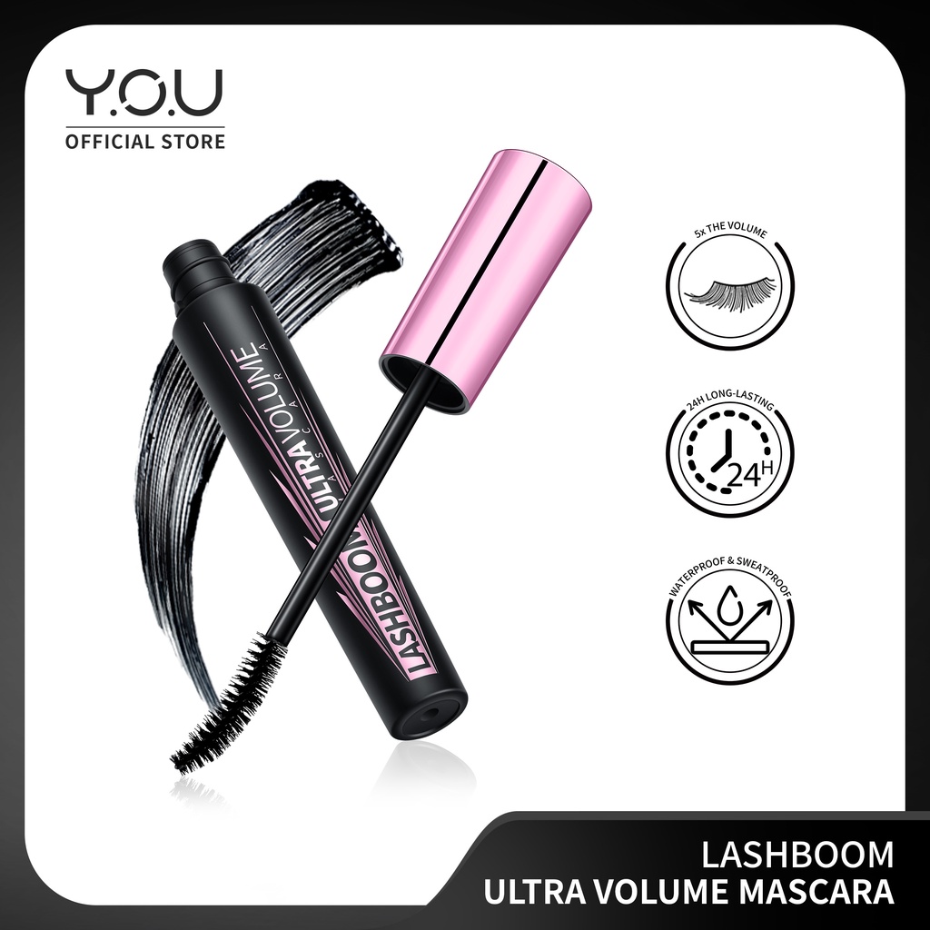 Jual YOU Lashboom Ultra Volume Mascara | Maskara Waterproof | Tahan 24 ...