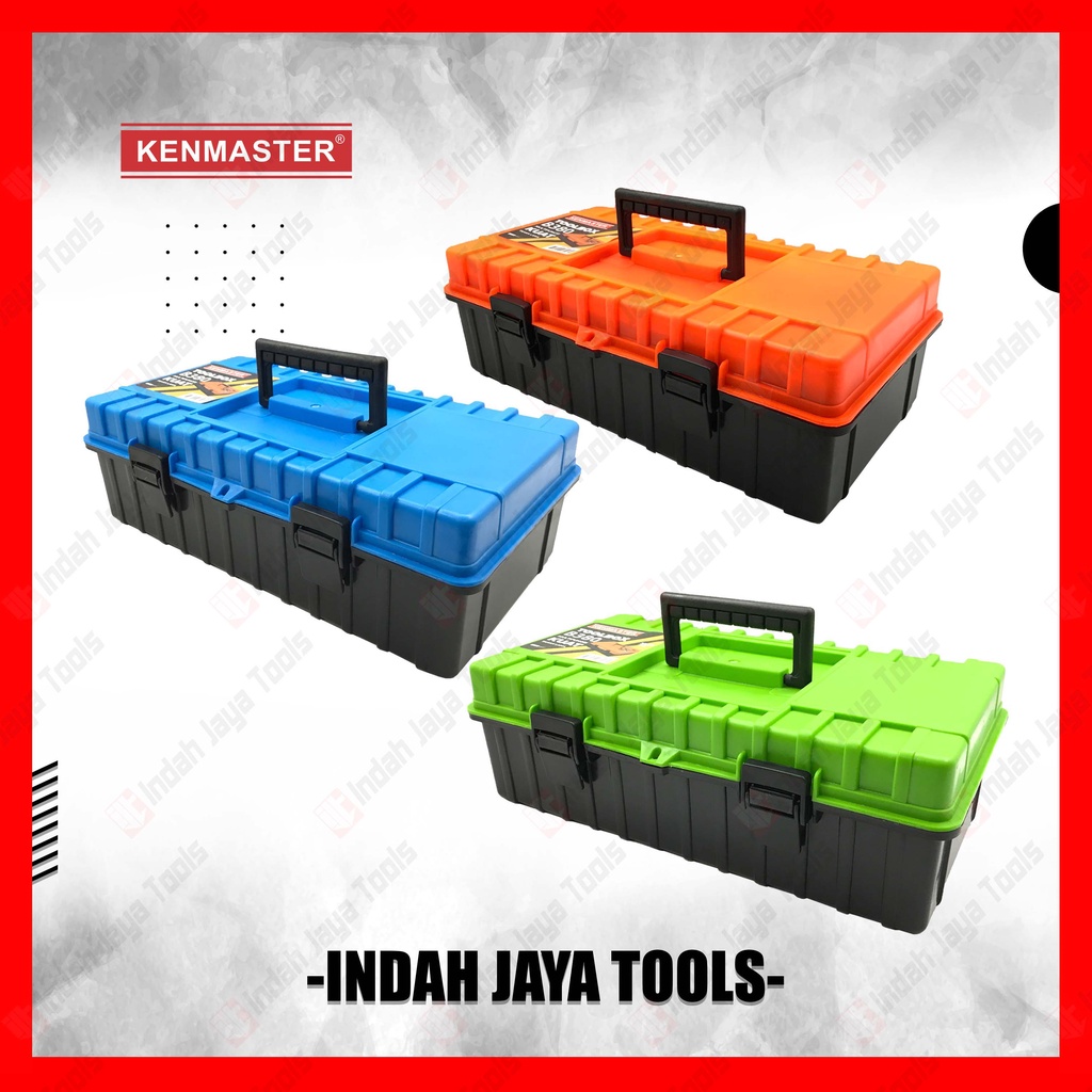 Jual KENMASTER Toolbox B380 Tool Box Kit - Kotak Box Tempat Kunci ...