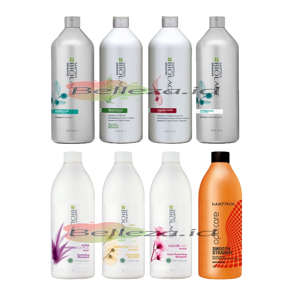 Jual Matrix Biolage shampoo berstrong/repairinside/scalppure/colorlast ...