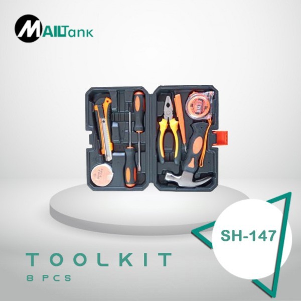 Jual Tool Kit Set 8 Pcs SH147 Mailtank | Shopee Indonesia