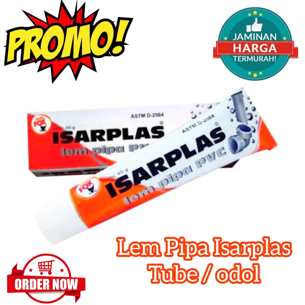Jual Lem Pipa PVC Isarplas Tube Odol 40 gram | Shopee Indonesia