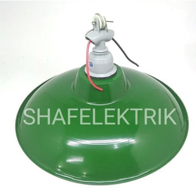 Jual kap Lampu jalan Tudung WD Hijau set E27 | Shopee Indonesia