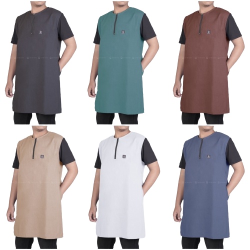 Jual Rompi Sholat Qomishu - Rosal - Baju Sholat Pria - Rompi Casual ...