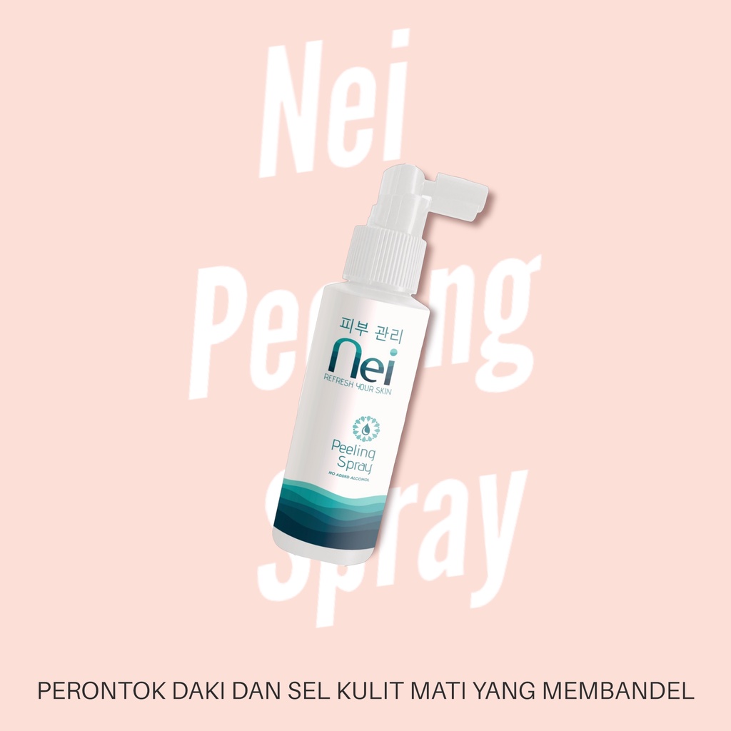 Jual NEI Peeling Spray Perontok Daki Membandel dan Sel Kulit Mati ...