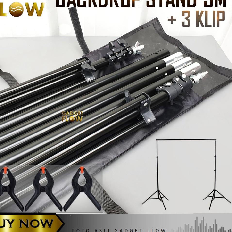 Jual Banyak Stock Tiang Bracket Stand 3m untuk Backdrop Latar Foto ...