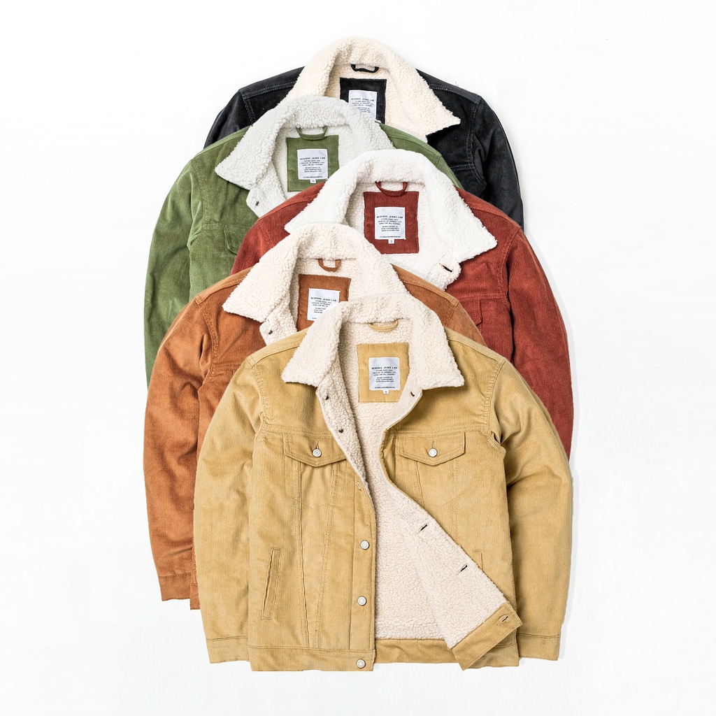 Jual Bespoke Project - Corduroy Sherpa Jacket | Shopee Indonesia