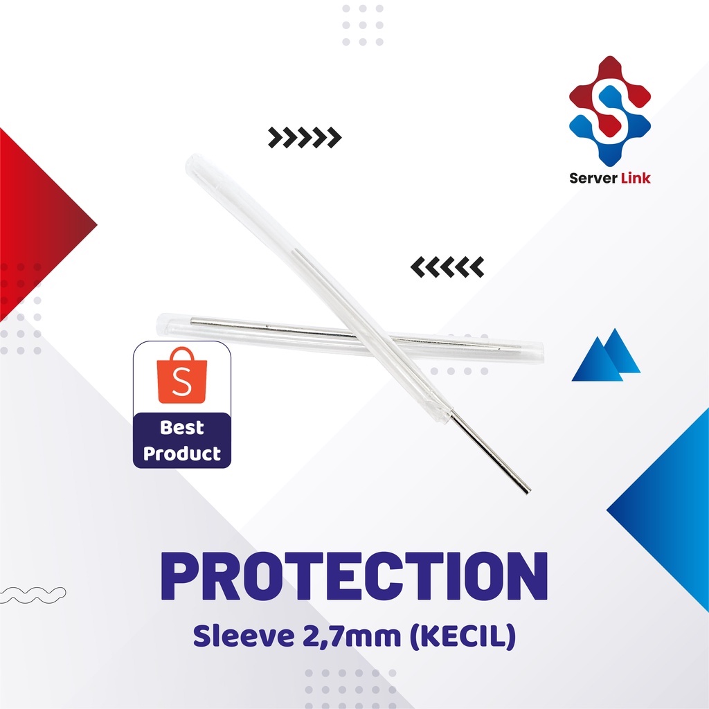 Jual Protection Sleeve 2,7mm x 6cm (isi 100) KECIL Pelindung sambungan ...