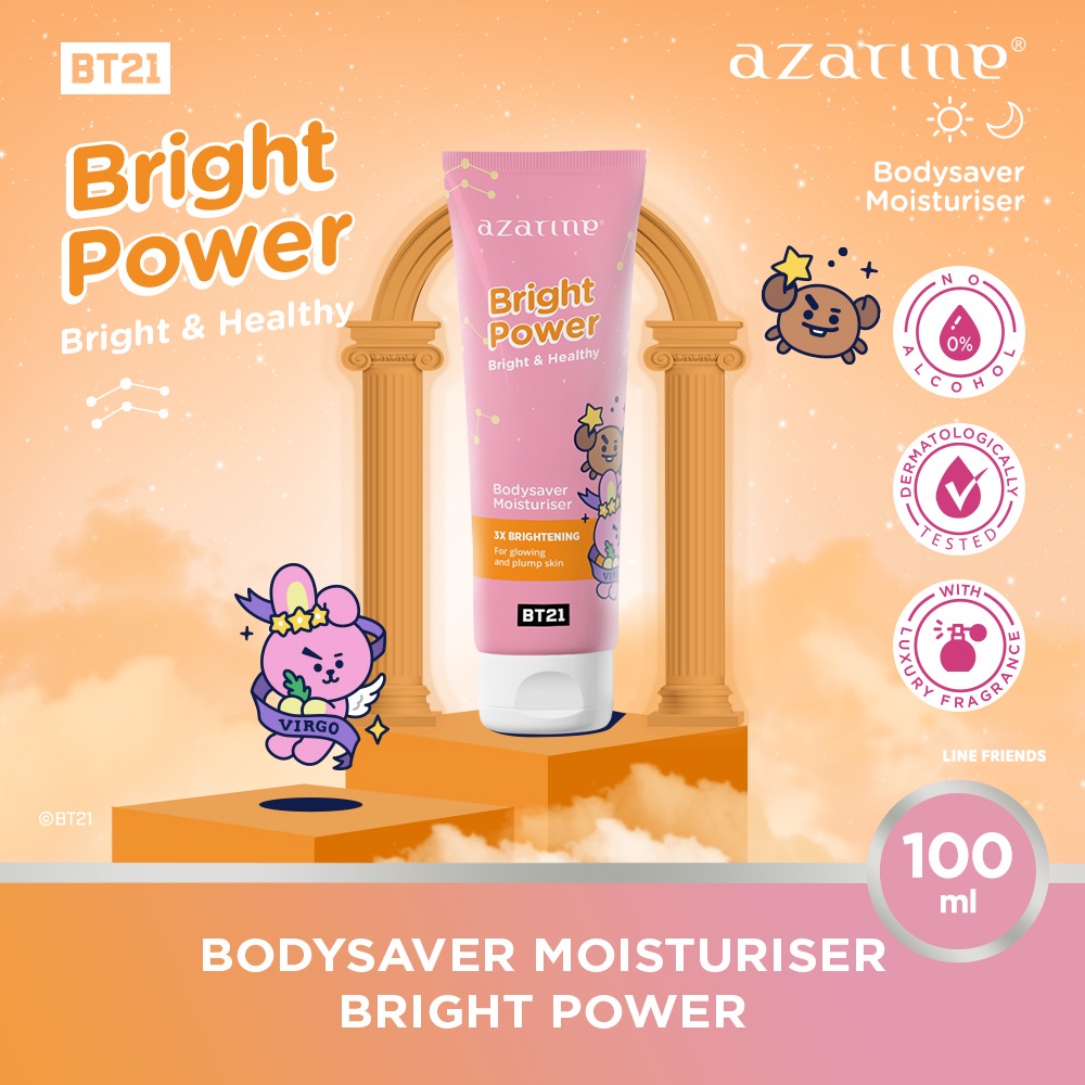 Jual ️beautyaddict ️ Azarine X BT21 Body Guard Moisturizer Sunscreen ...