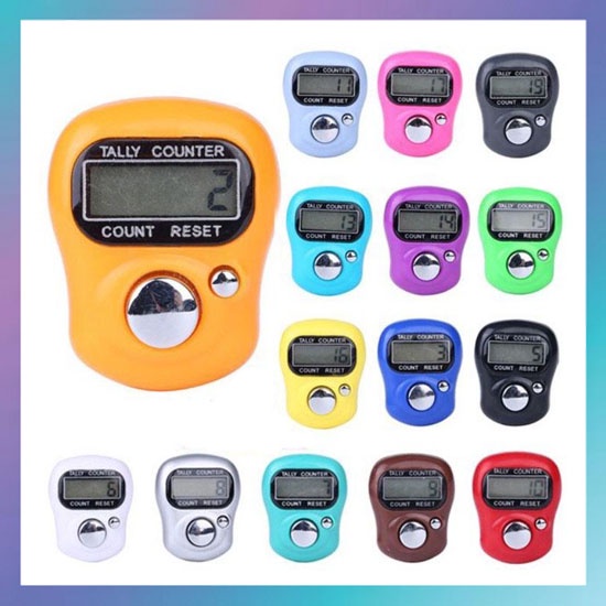 Jual Alat Hitung Digital Led Tasbih Jari Counter Tally Tasbeh Ibadah ...