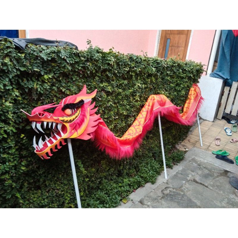 Jual Naga liong mainan anak. (Chinese dragon), mata led | Shopee Indonesia
