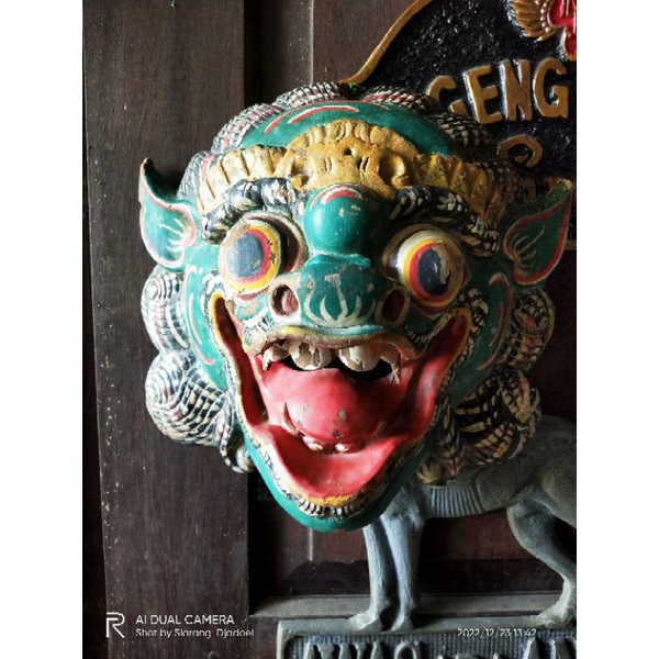 Jual topeng kayu antik kuno tua | Shopee Indonesia